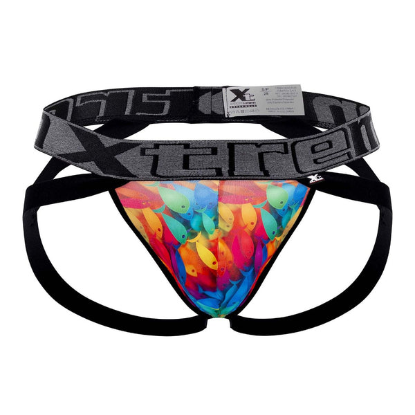 Printed Microfiber Jockstrap | MANVIEW BODYWEAR